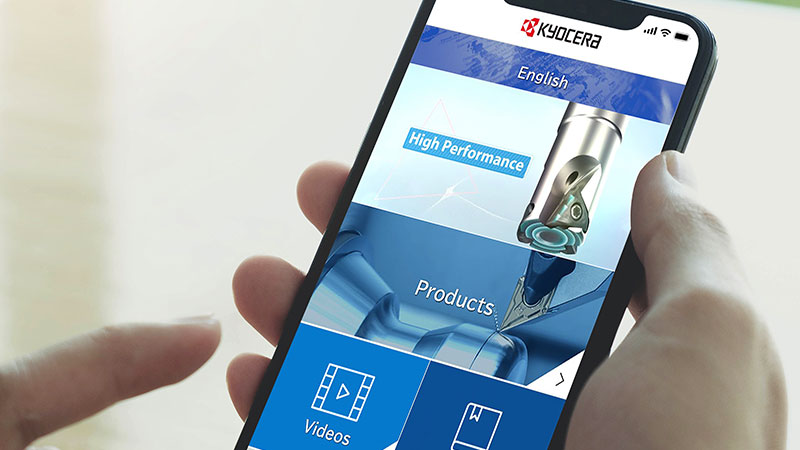 Kyocera app for cutting tools | Kyocera Unimerco