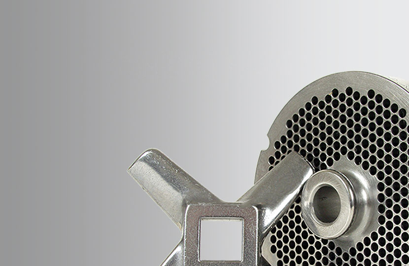 Mincing parts for meat processing | Kyocera Unimerco