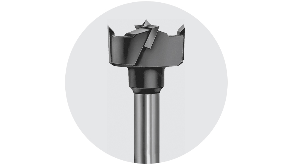 Cylinder boring bits for woodworking | Kyocera Unimerco