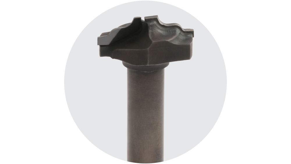 Profiling tools with shank for woodworking | Kyocera Unimerco